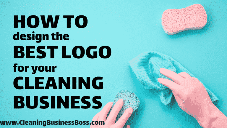 How to Design the Best Logo for Your Cleaning Business - Cleaning ...