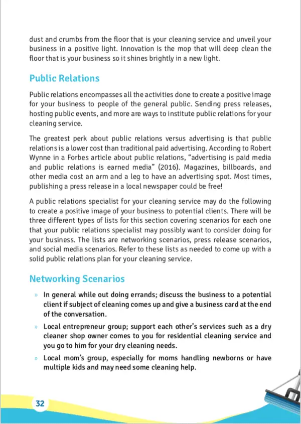 Sample Page - Cleaning Business Boss