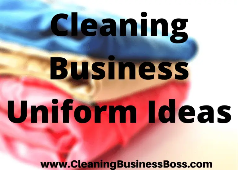 Cleaning Business Uniform Ideas - Cleaning Business Boss