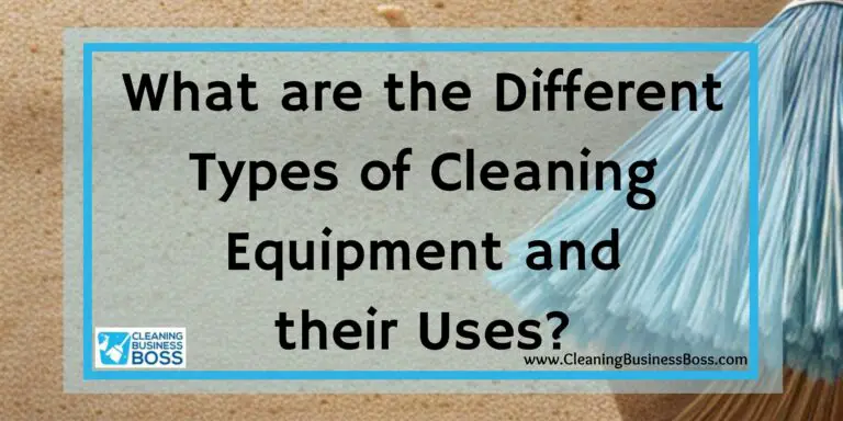 What are the Different Types of Cleaning Equipment and their Uses ...