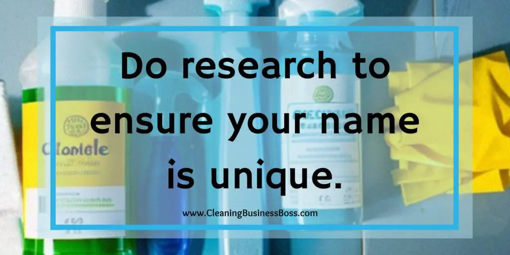 Picking the Perfect Name for Your Cleaning Business - Cleaning Business ...