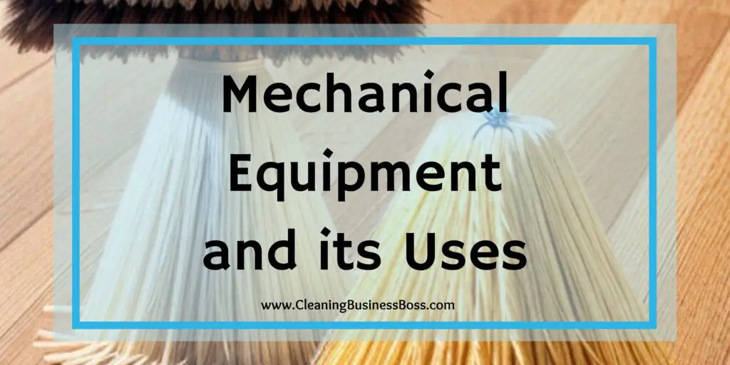 What are the Different Types of Cleaning Equipment and their Uses ...