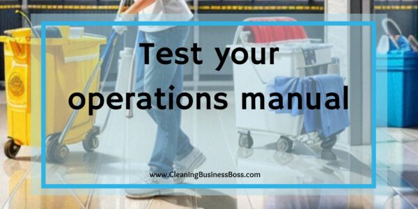 How to Create Your Cleaning Business Operations Manual? - Cleaning ...